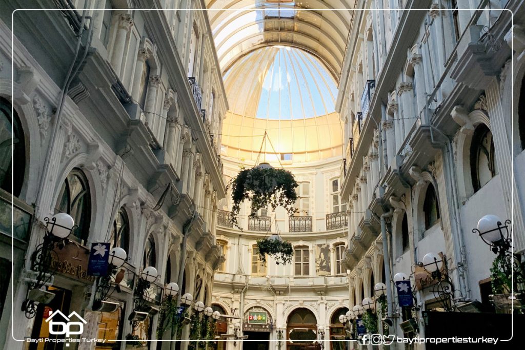 Flower passage on Istiklal Street in Istanbul - Bayti Properties